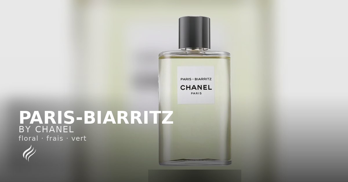 Paris-Biarritz – Chanel | Parfum floral mixte (2018) | Affinez